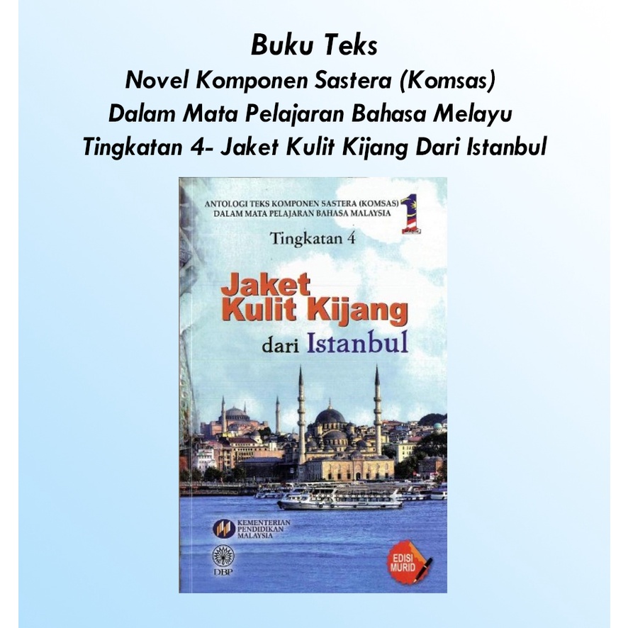 Buku Teks- Antologi Teks Komponen Sastera Dalam Mata Pelajaran Bahasa ...