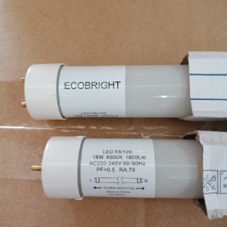 ECOBRIGHT 20W LED TUBE T8 4FT | Shopee Malaysia