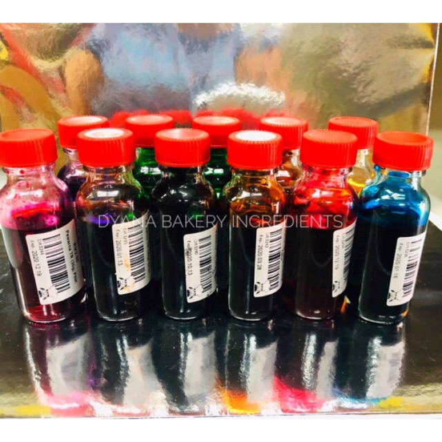 Oil Based Food Colour / Pewarna 30g x 2 Bottle | Shopee Malaysia