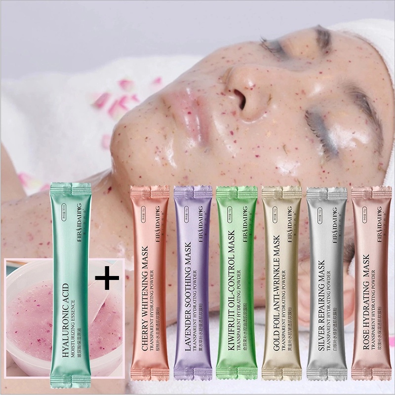 Original Facial Mask Crystal Hydrating Rose Mask Jelly Mask Powder Mask ...