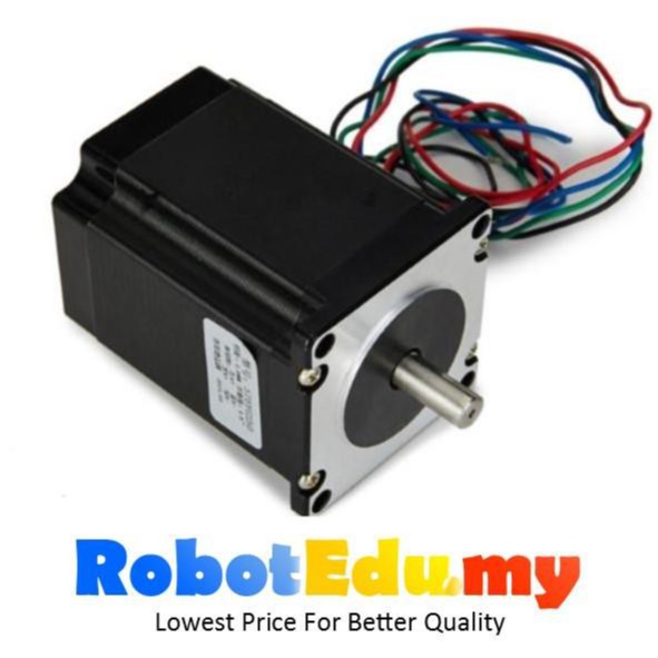 CNC 57BYG250C 57 Stepping Stepper Motor 2 Phase; 1.8NM for Arduino CNC ...