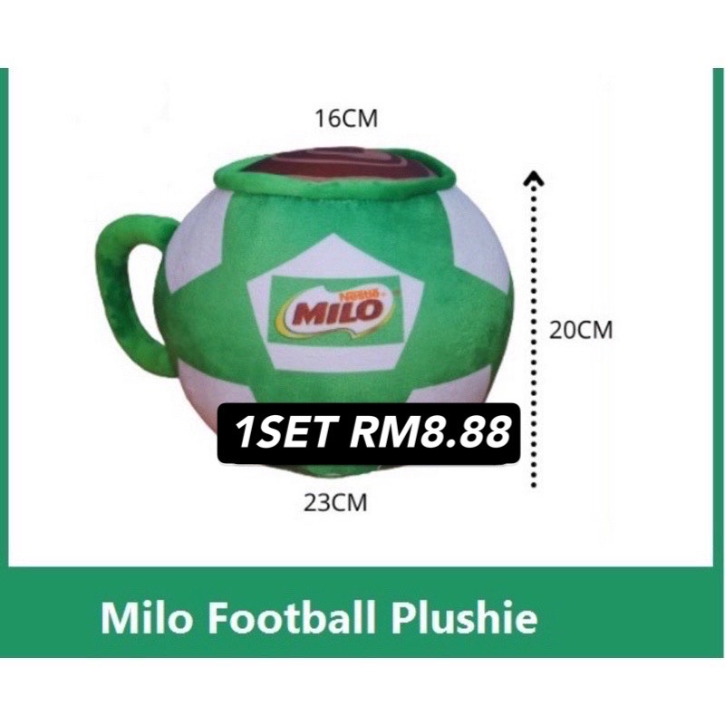 Milo Football Plushie Milo Limited Edition Original Pencil box | Shopee ...