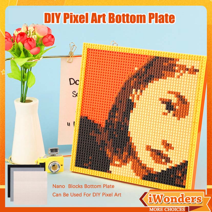 Nano Blocks Base Square Board Building Blocks Bottom Plate 46*46 ...