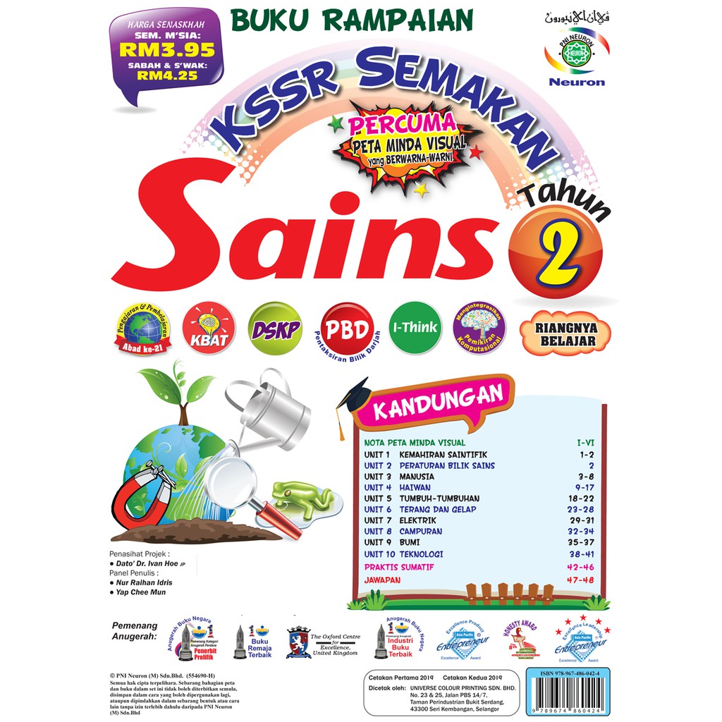 Latihan Sains Tahun 2 is rated the best in 08/2023 - BeeCost