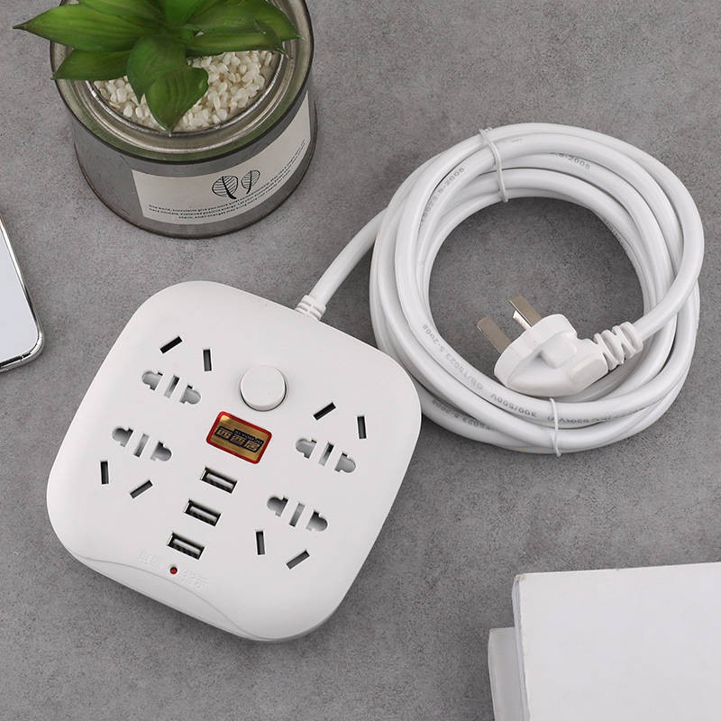 socket Power plug Extension socket USB power plug Adapter port Soket ...