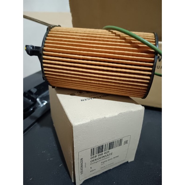 Audi/VW/Porsche oil filter 059198405 (Genuine) | Shopee Malaysia