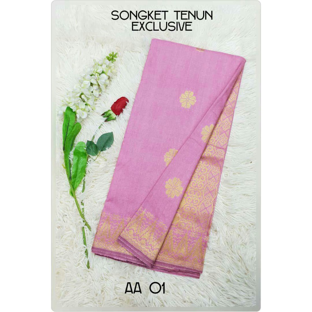 SONGKET TENUN BUNGA TABUR EXCLUSIVE | Shopee Malaysia