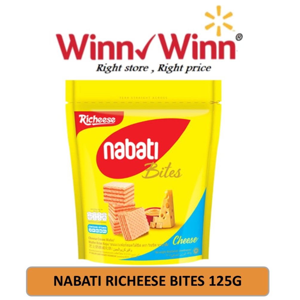 Richeese Nabati Bites 125g | Shopee Malaysia