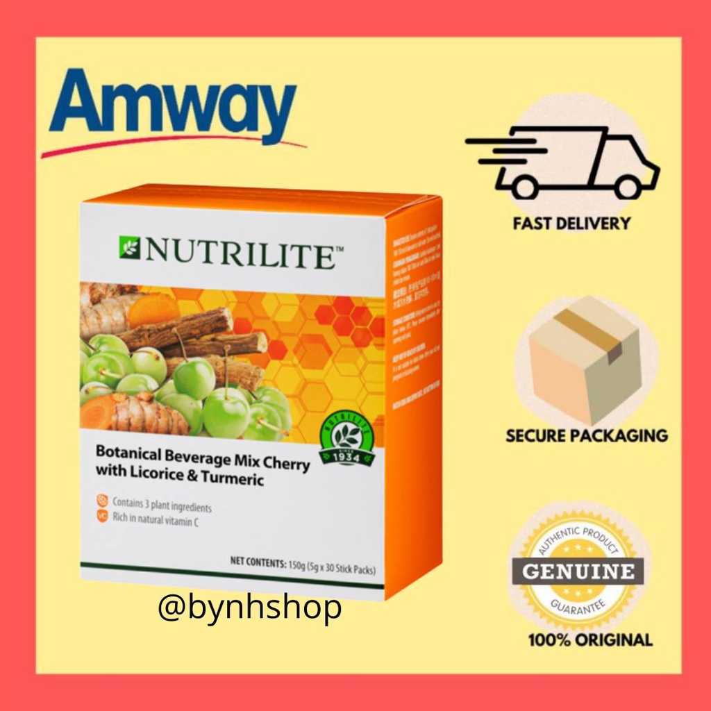 [READY STOCK] Nutrilite Botanical Beverage Mix Cherry With Licorice ...