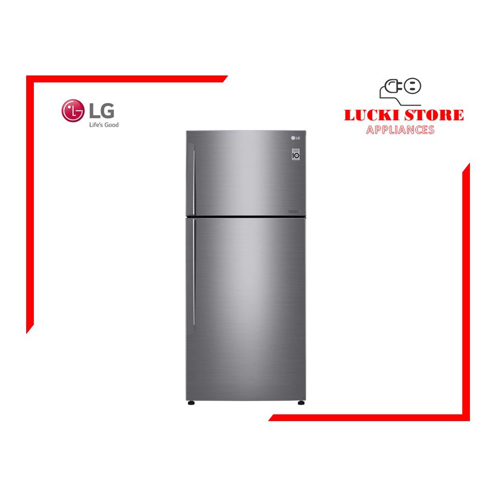 LG-GN-C702HLCC /LG-GN-C602HLCC LG Fridge 509L / 478L Top Freezer with ...