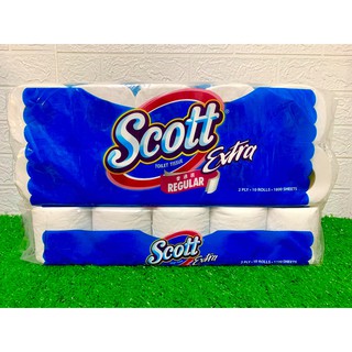 TOILET PAPER SCOTT 2 PLY 180'S 10 ROLLS (10'S) PER PACKS [TOILET TISSUE ...
