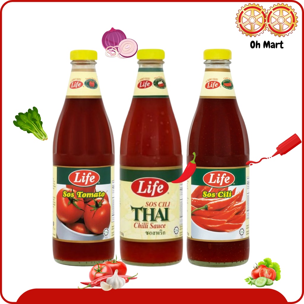 Life Chili/Thai Chili/Tomato Sauce 685/725/750g | Shopee Malaysia