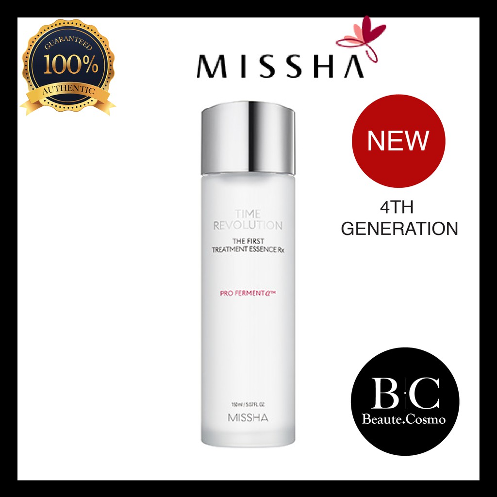 [Missha] Time Revolution The First Treatment Essence RX Pro Ferment ...
