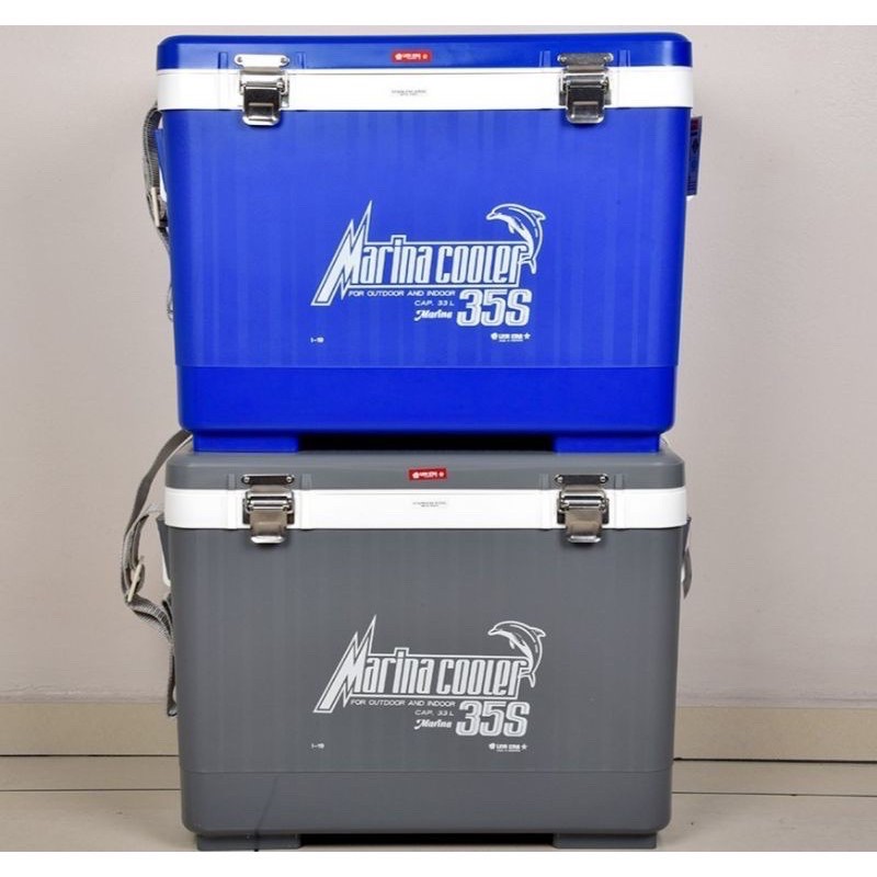 33L MARINA Cooler Box 35S / Ice Box / Ice Bucket / Picnic Box / Bocong ...