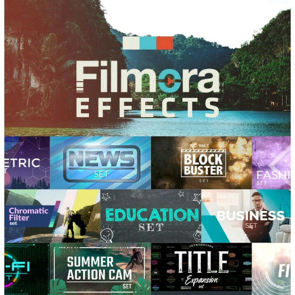 Filmora - Effect Pack | Shopee Malaysia