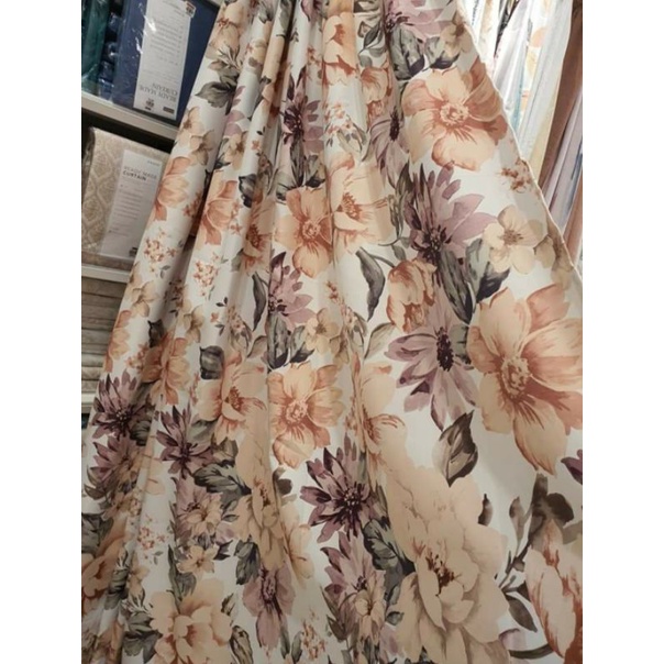 Curtain Kaison( Satin) | Shopee Malaysia