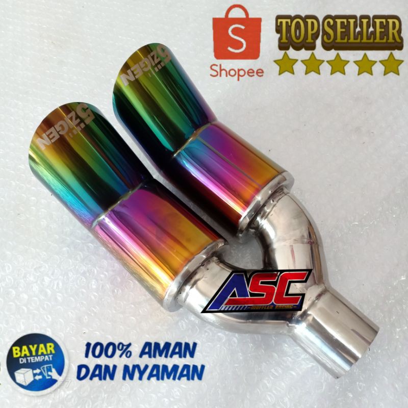 Racing Car Exhaust 5 Zigen Branch Avanza Granmax Livina Mobilio Agya ...