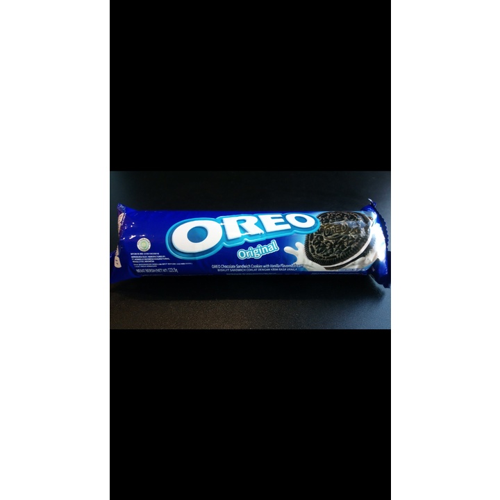Oreo Chocolate Sandwich Cookies with Vanilla Flavoured Original 124g ...