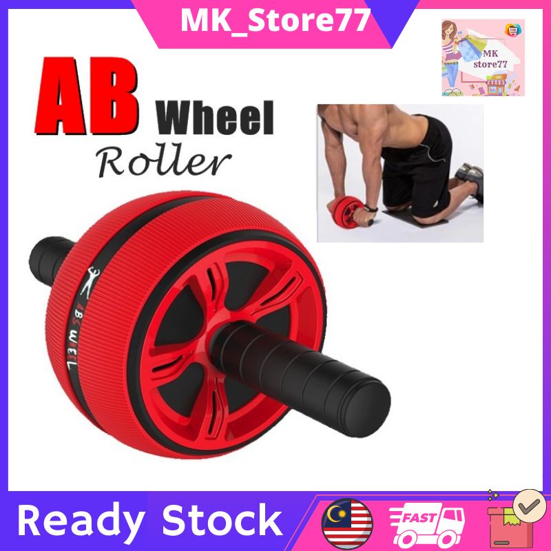 Super Large Silent Abdominal Roller Ab Wheel/roda pengelek perut/otot ...