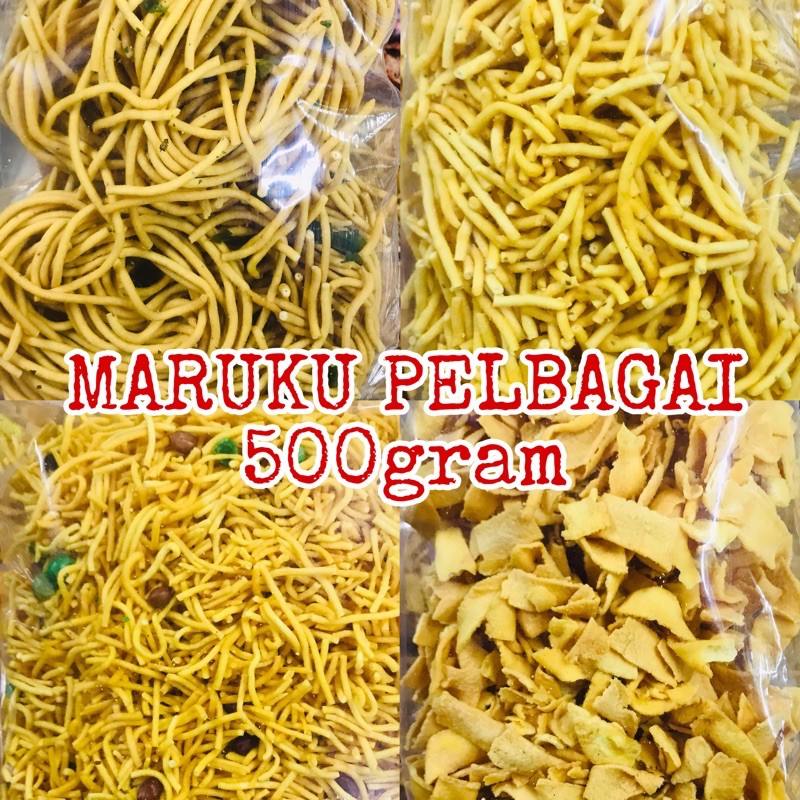 Halal dan rangup 😋 muruku / maruku pelbagai jenis 500g maruku kasar ...