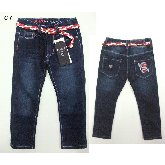 Seluar Jeans GUESS budak perempuan - GS- G7 . | Shopee Malaysia
