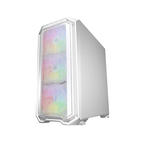 Invasion H1 White | Micro ATX Gaming Casing with Option RGB/ ARGB and ...