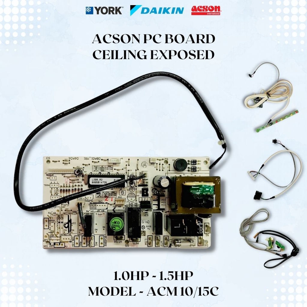 (READY STOCK) ORIGINAL PC BOARD AIRCOND ACSON CEILING EXPOSED/ MOUNTED ...