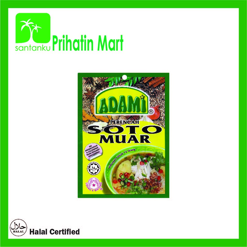 Adami Muar Mee Soto Paste 120gm /Perencah Mee Soto Muar Adami 120gm ...