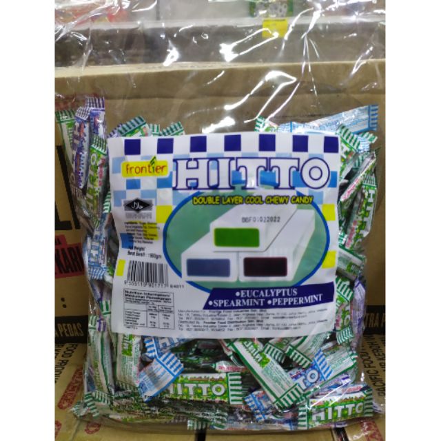 Hitto double layer cool chewy candy 900g | Shopee Malaysia