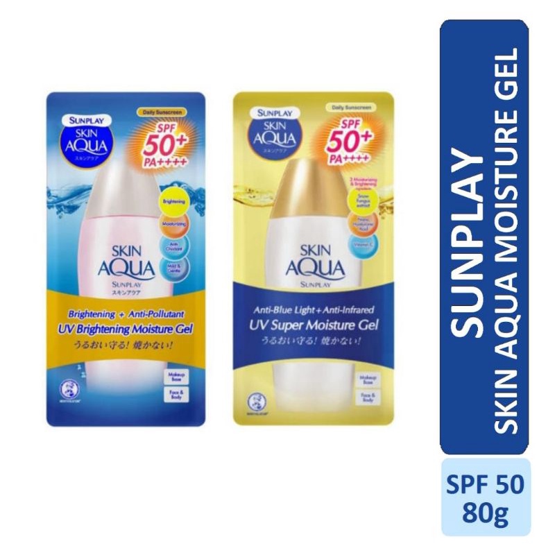 [NEW PROMO] Sunplay Skin Aqua Moisture Gel SPF50 - 80g | Shopee Malaysia