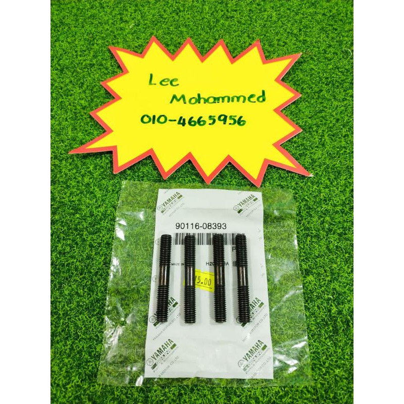 STUD TIANG BLOCK HEAD RXZ ORIGINAL JAPAN (HARGA UNTUK 1PCS) | Shopee ...