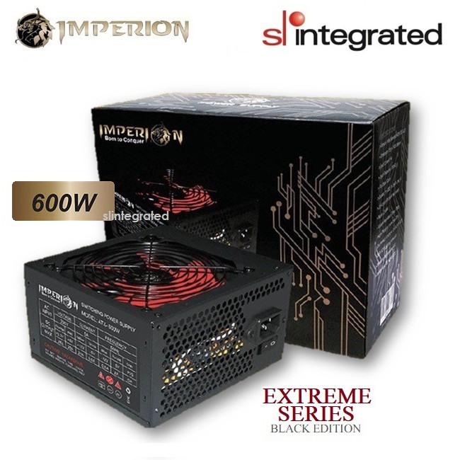 Imperion Extreme Series 600W Power Supply Black Edition | Shopee Malaysia