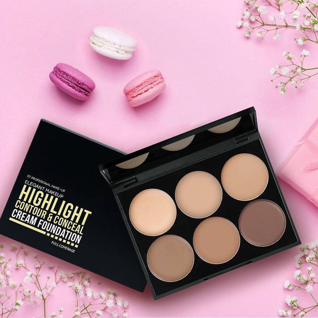 SENDAYU TINGGI HIGHLIGHT CONTOUR & CONCEAL CREAM FOUNDATION | Shopee ...