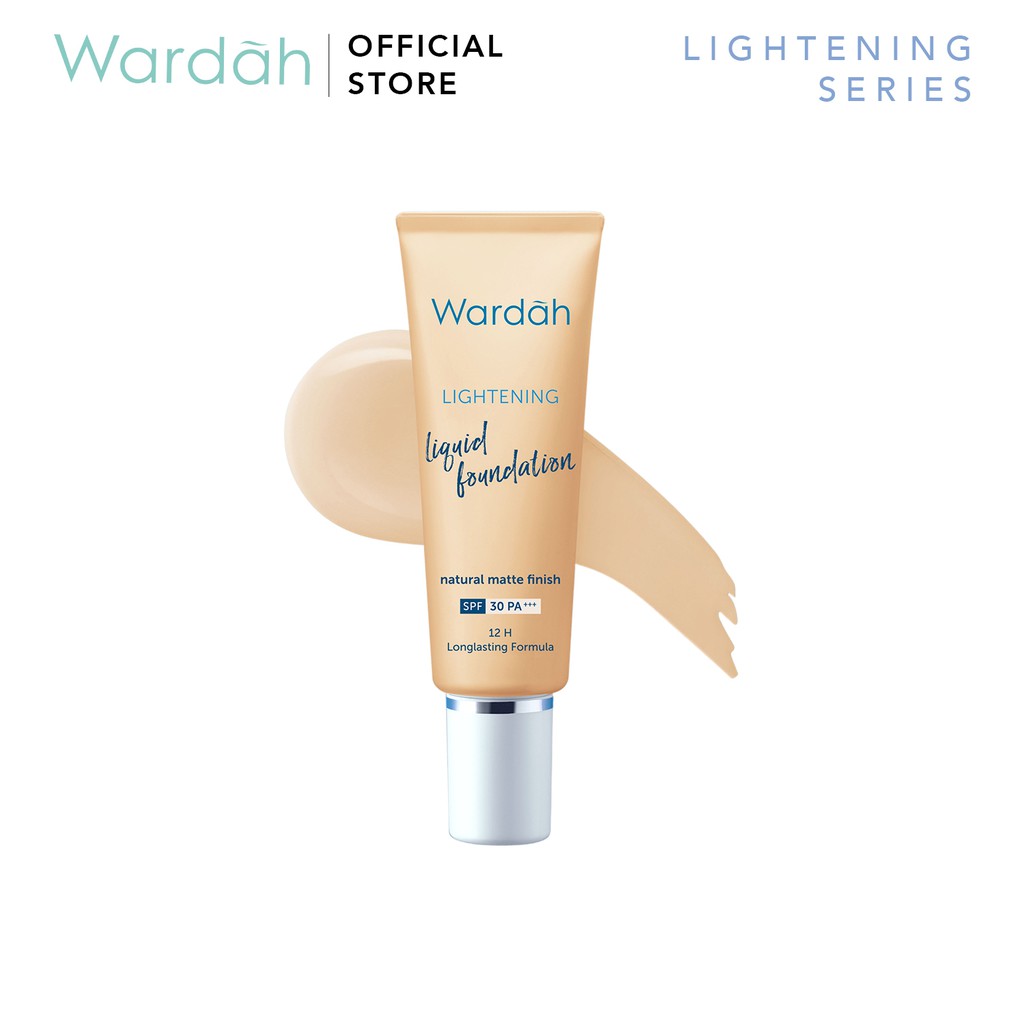 Wardah Lightening Liquid Foundation 25 ml | Shopee Malaysia