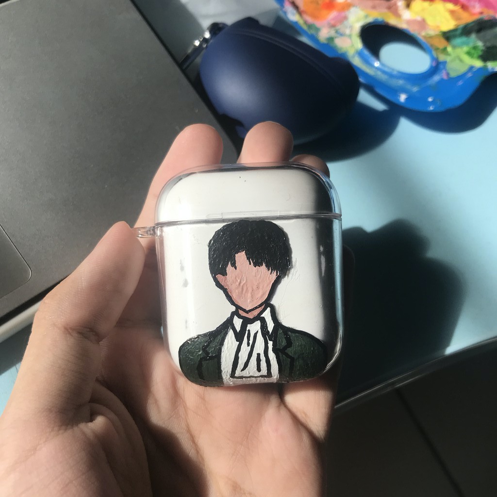 Custom Hand Painted Airpods Pro Hard Casing Shopee Malaysia | atelier ...