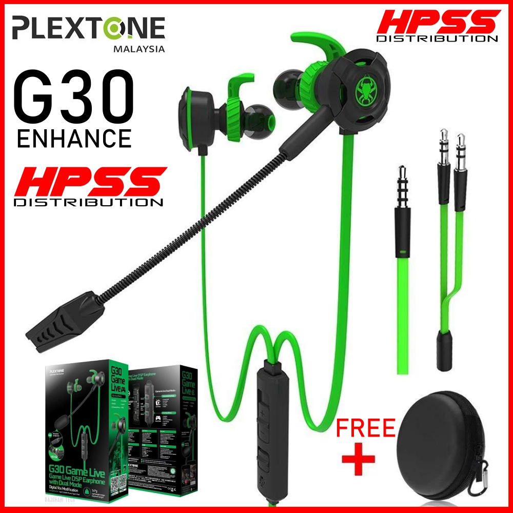 Plextone G30 G25 G20 G23 G15 XMOVI VX2 RX1 RX3 NB4 Gaming Earphone ...