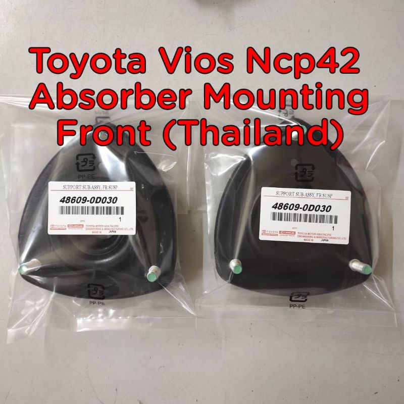 Toyota Vios Ncp42 Absorber Mounting Front (48609-0D030) (Thailand ...