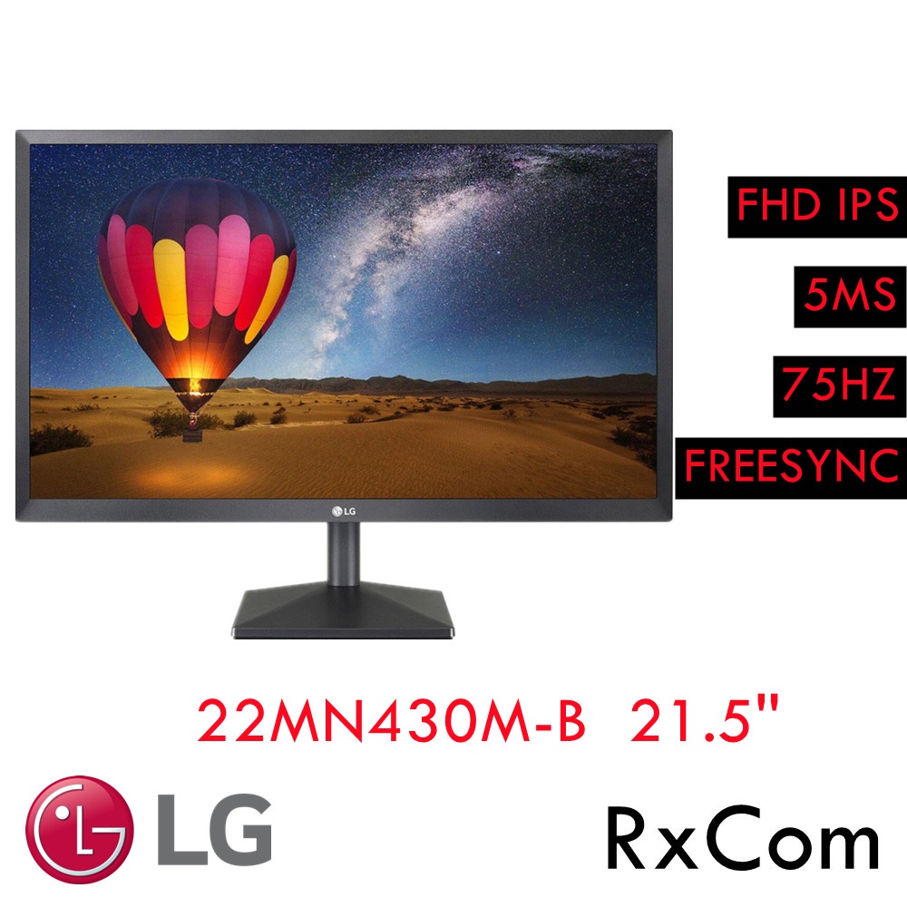 LG 22MN430M-B 22 INCH FHD IPS ( 5MS / 75HZ / FREESYNC ) MONITOR ...