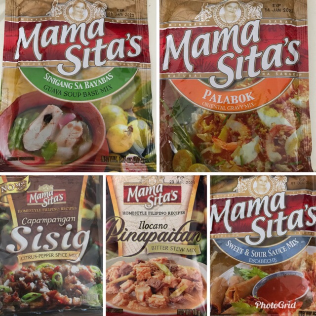 Mama Sitas Mix From Philippines | Shopee Malaysia