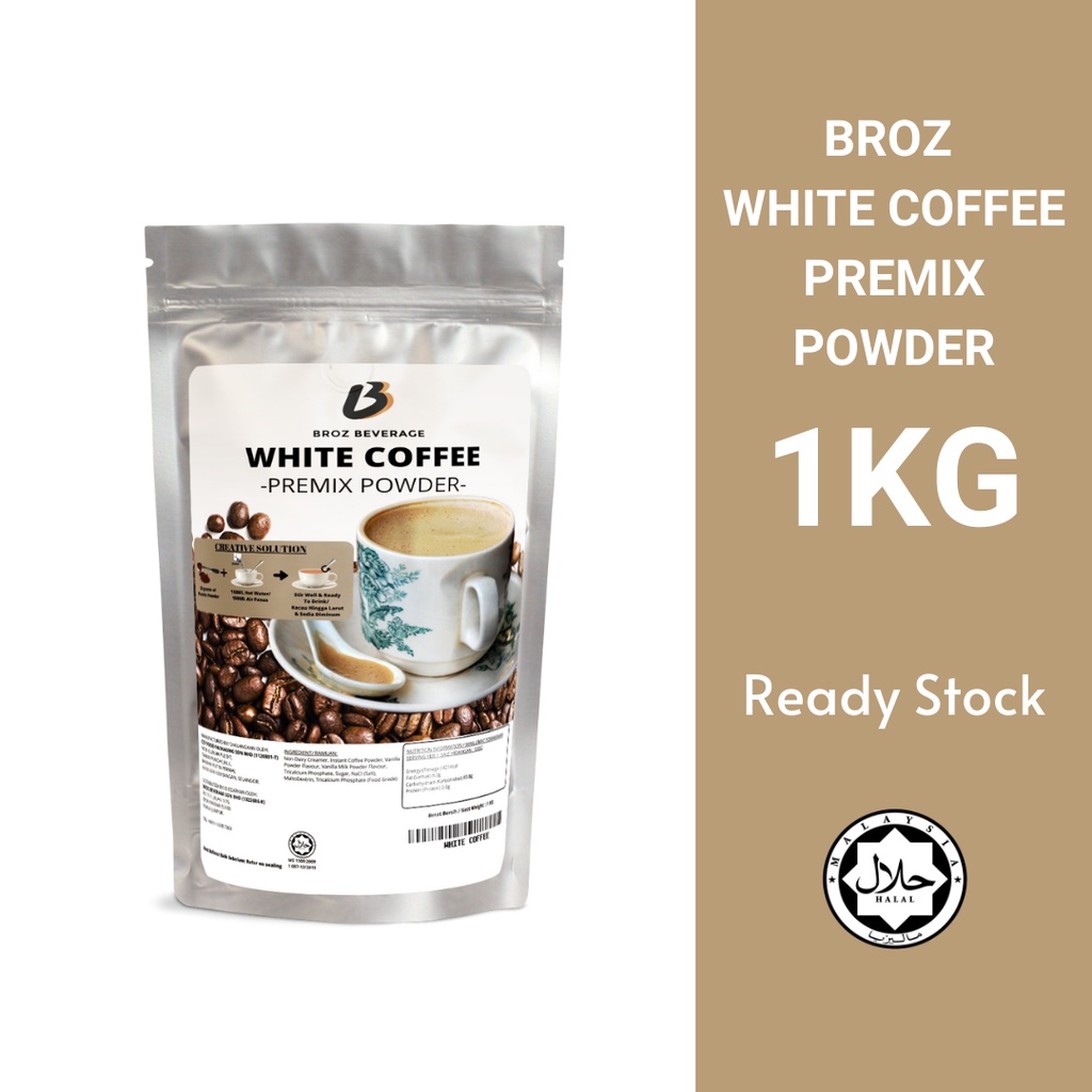 [ARRANGE SHIPPING WITHIN 24 HOURS + HALAL] - White Coffee Serbuk Pra ...