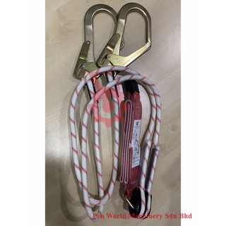 PICASAF 980215 FULL BODY SAFETY HARNESS / Double Lanyard with Shock Absorb, SIRIM | Shopee Malaysia