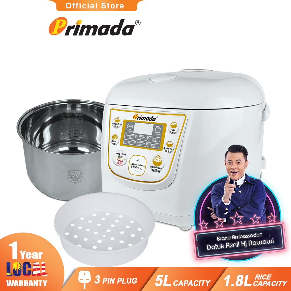 Primada Smart Rice Cooker PSC60 | Shopee Malaysia