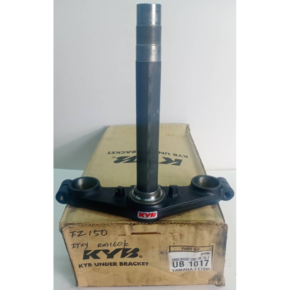 100% Original KYB Kayaba Yamaha FZ 150 FZ150 FZ150i (29B) Under Bracket T Fork Steering Stem ...