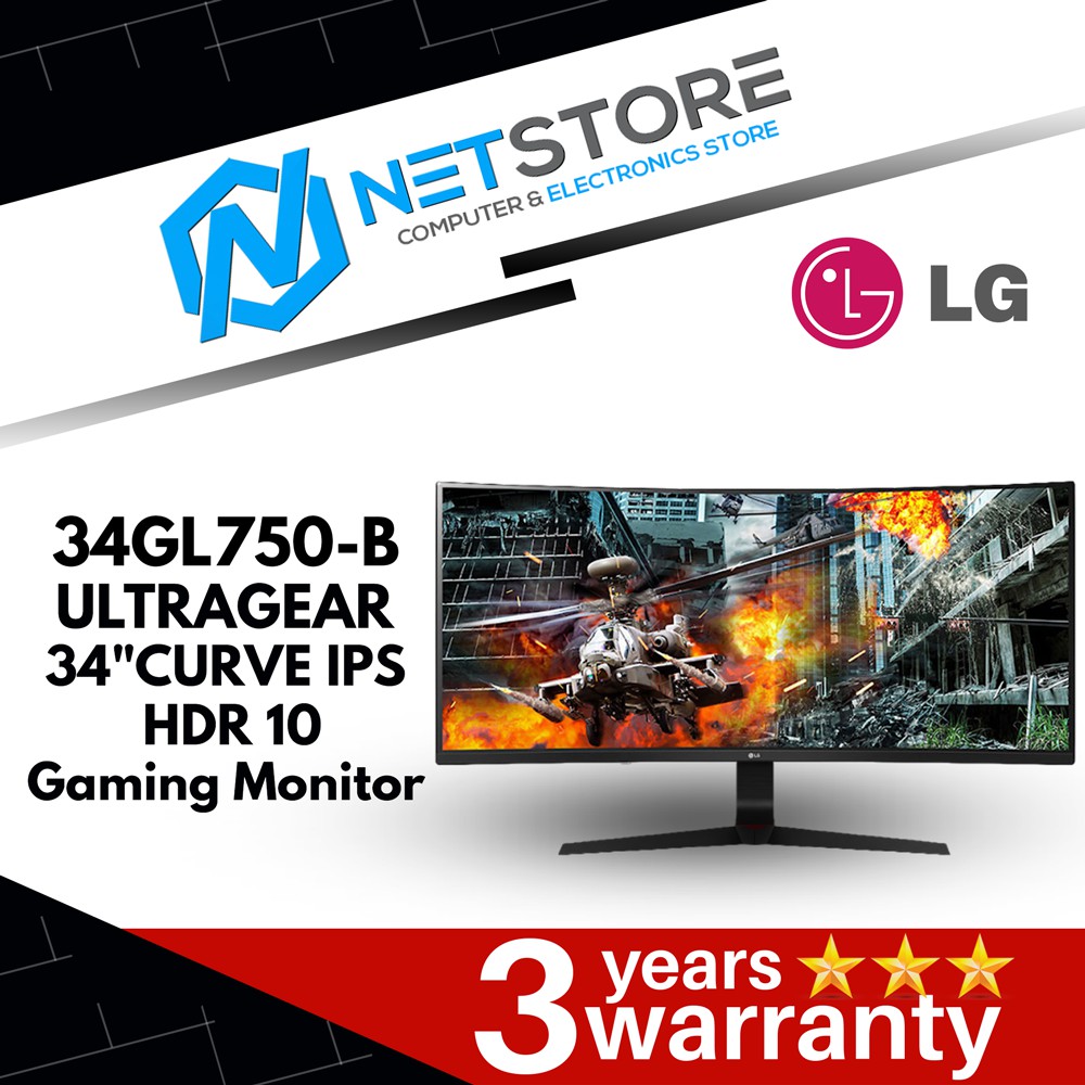 Lg 34gl750-b ultrawide 144hz ips curved gaming monitor | BeeCost