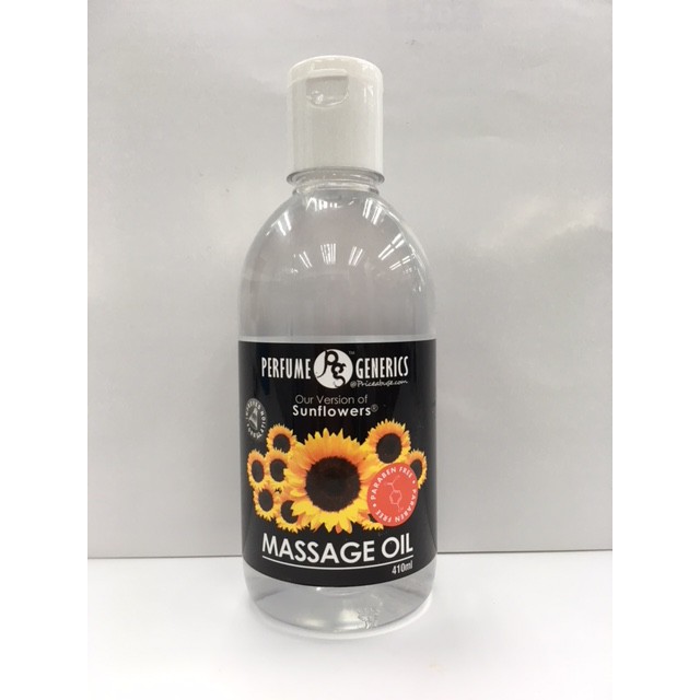 Pg Sunflowers Massage Oil 410ml Shopee Malaysia