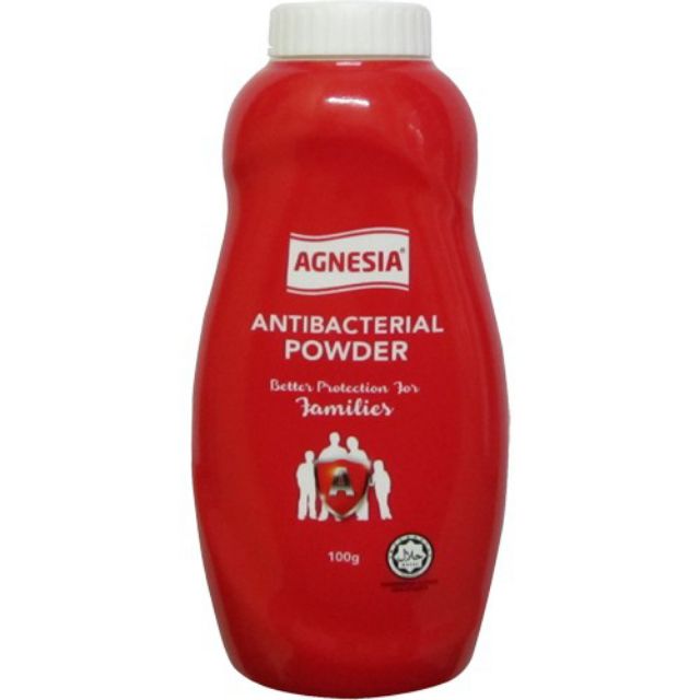 Agnesia Antibacterial Powder 100g (Halal Malaysia) | Shopee Malaysia
