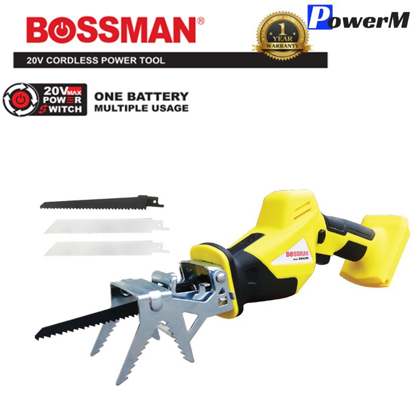 BOSSMAN BGS20M 20V CORDLESS GARDEN SAW | Shopee Malaysia