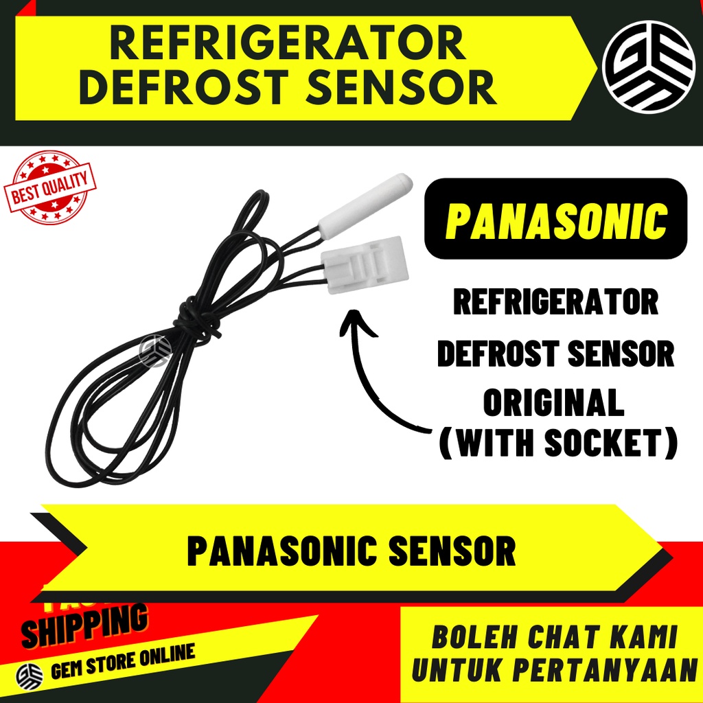 ORIGINAL Panasonic Refrigerator Defrost Sensor / Sensor Peti Sejuk ... ORIGINAL Panasonic Refrigerator Defrost Sensor / Sensor Peti Sejuk ...