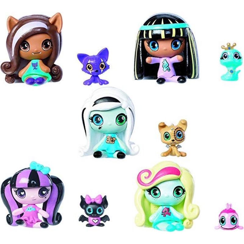 [Authentic] Monster High Minis & Pets 5 set | Shopee Malaysia