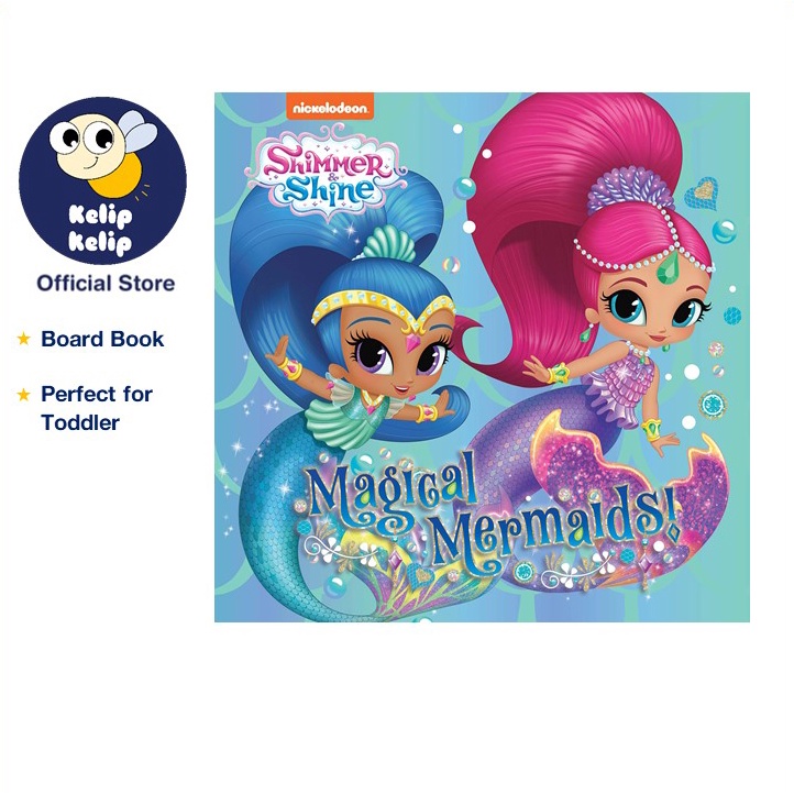 Shimmer and Shine Magical Mermaids Board Book Storybook Suitable For ...